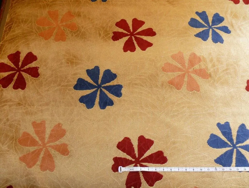 1.5y Lee Jofa Marguerite Velvet Woven Flower & Star Velvet – silkresource.com