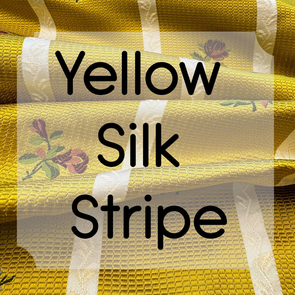 Yellow Silk Stripe – Silk Resource